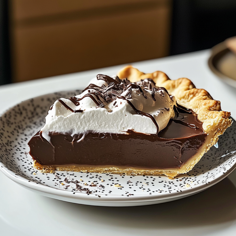 Indulgent Chocolate Pie Recipe for Sweet Celebrations