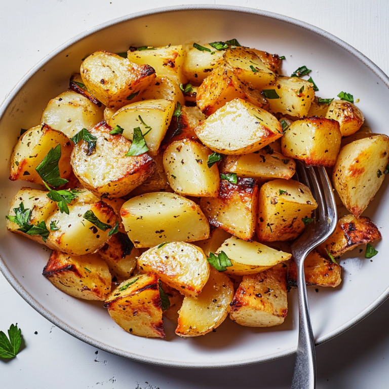 Irresistible Greek Potatoes With Lemon and Garlic Recipe