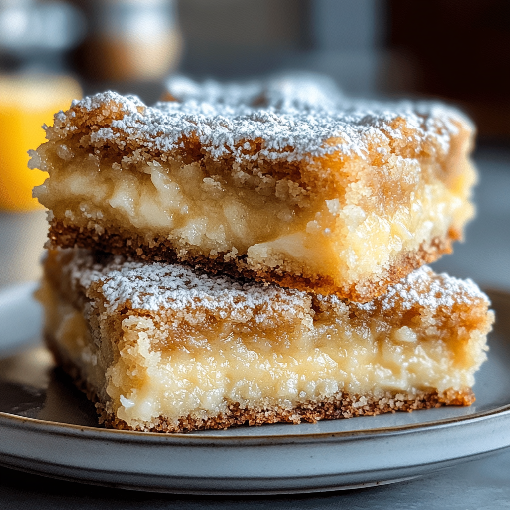 Gooey Butter Cake Bars